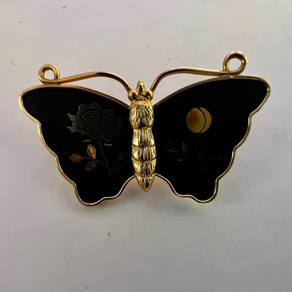 Jewelry | Vintage Japanese Amita Butterly Pinbrooch | Poshmark